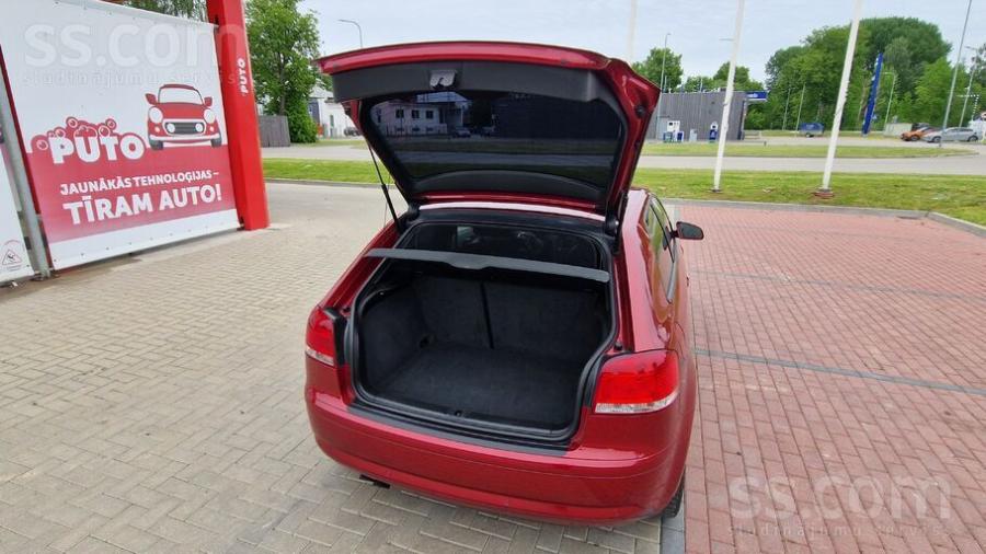 Sarkans Audi A3 2007 Jelgava, ar dzinēja tilpumu 2.00 L un nobraukumu 236 tūkst. km par 4450 €, foto 22 vietnē AUTOMOTO.COM.LV