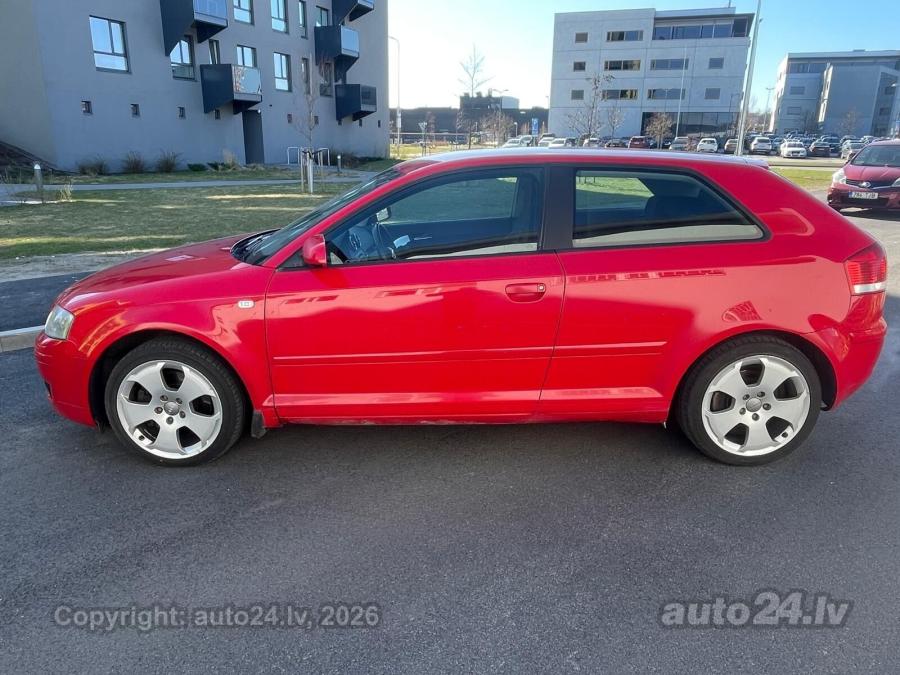 Red Audi A3 2008 in Tallinn, with an engine capacity of 2.00 L and mileage of 350 thousand km for 3500 €, photo 3 on AUTOMOTO.COM.LV