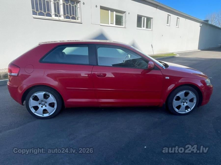 Red Audi A3 2008 in Tallinn, with an engine capacity of 2.00 L and mileage of 350 thousand km for 3500 €, photo 7 on AUTOMOTO.COM.LV