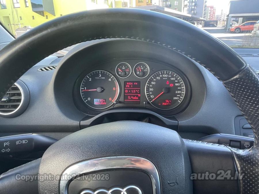 Red Audi A3 2008 in Tallinn, with an engine capacity of 2.00 L and mileage of 350 thousand km for 3500 €, photo 14 on AUTOMOTO.COM.LV