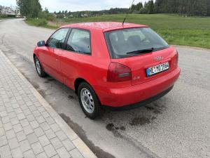 Sarkans Audi A3 1996 Lazdijai, ar dzinēja tilpumu 1.60 L un nobraukumu 144 tūkst. km par 1850 €, foto 5 vietnē AUTOMOTO.COM.LV