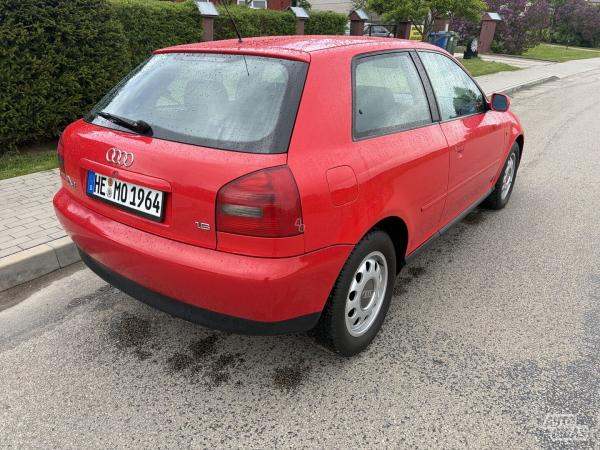 Red Audi A3 1996 in Marijampole, with an engine capacity of 1.60 L and mileage of 144 thousand km for 1700 €, photo 6 on AUTOMOTO.COM.LV