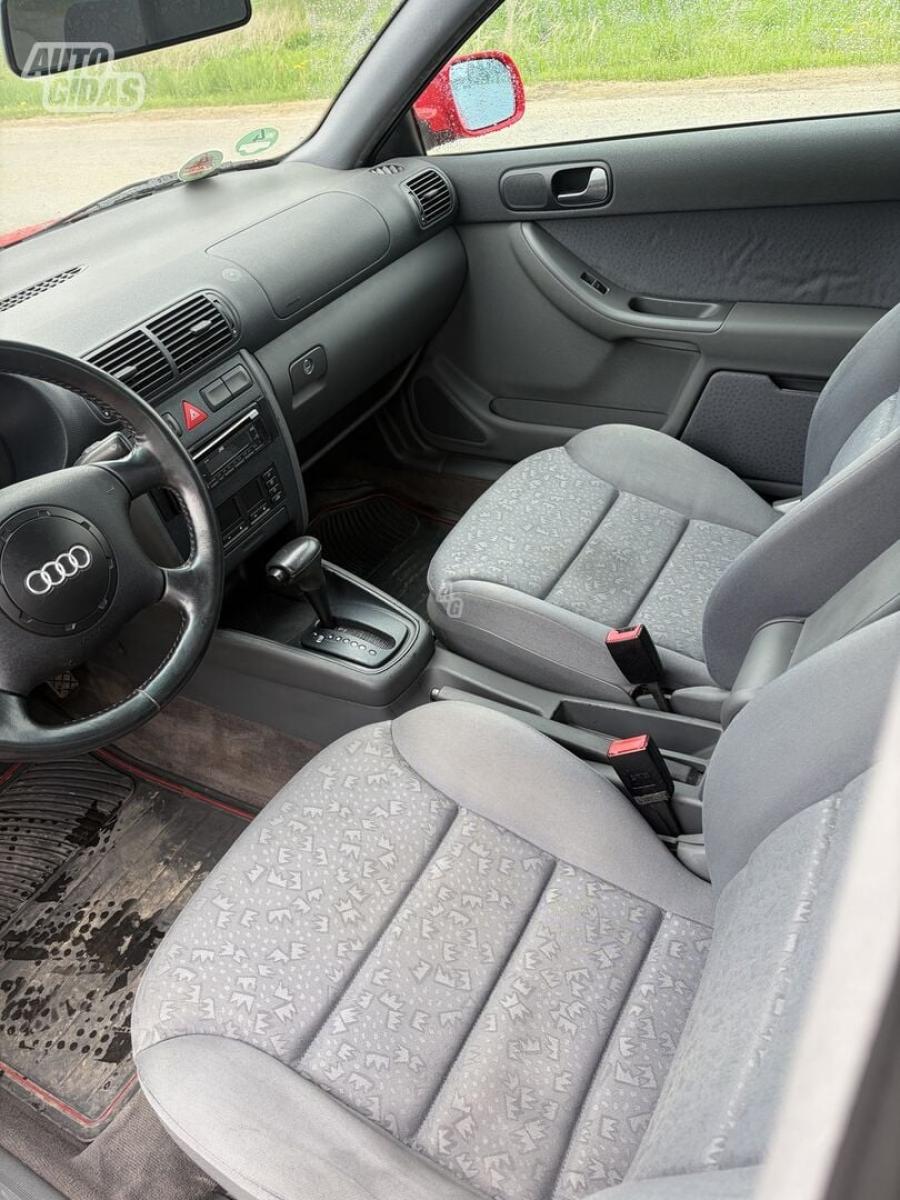 Red Audi A3 1996 in Marijampole, with an engine capacity of 1.60 L and mileage of 144 thousand km for 1700 €, photo 8 on AUTOMOTO.COM.LV