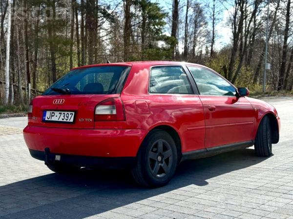 Sarkans Audi A3 1997 Jūrmala, ar dzinēja tilpumu 1.90 L un nobraukumu 438 tūkst. km par 1700 €, foto 2 vietnē AUTOMOTO.COM.LV
