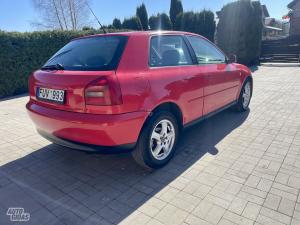 Red Audi A3 1998 in Vilnius, with an engine capacity of 1.60 L and mileage of 316 thousand km for 1500 €, photo 3 on AUTOMOTO.COM.LV