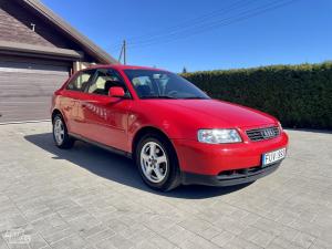 Red Audi A3 1998 in Vilnius, with an engine capacity of 1.60 L and mileage of 316 thousand km for 1500 €, photo 4 on AUTOMOTO.COM.LV