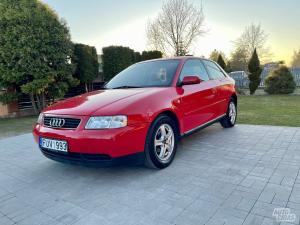 Red Audi A3 1998 in Vilnius, with an engine capacity of 1.60 L and mileage of 316 thousand km for 1500 €, photo 5 on AUTOMOTO.COM.LV