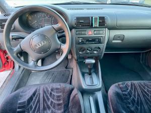 Red Audi A3 1998 in Vilnius, with an engine capacity of 1.60 L and mileage of 316 thousand km for 1500 €, photo 14 on AUTOMOTO.COM.LV