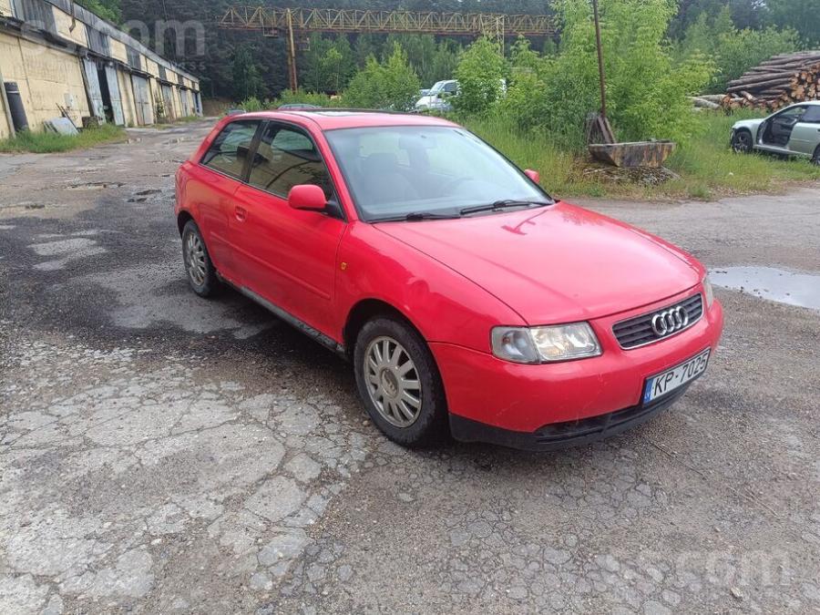 Sarkans Audi A3 1998 Rīga, ar dzinēja tilpumu 1.90 L un nobraukumu 373 tūkst. km par 850 €, foto 3 vietnē AUTOMOTO.COM.LV