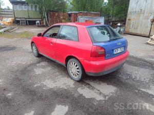 Sarkans Audi A3 1998 Rīga, ar dzinēja tilpumu 1.90 L un nobraukumu 373 tūkst. km par 850 €, foto 5 vietnē AUTOMOTO.COM.LV