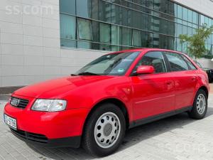 Red Audi A3 1999 in Riga, with an engine capacity of 1.80 L and mileage of 0 thousand km for 2600 €, photo 2 on AUTOMOTO.COM.LV