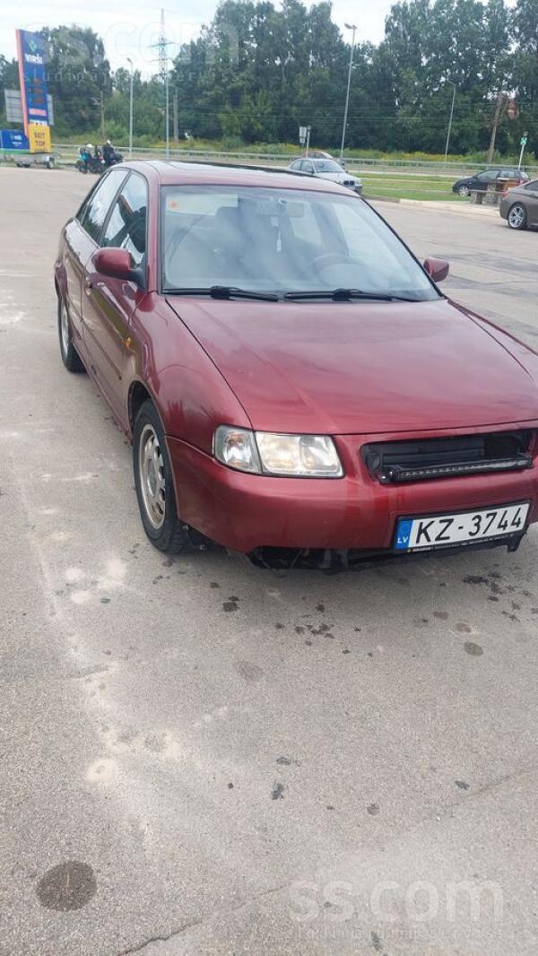 Красный Ауди А3 1999 в Огре, объемом двигателя 1.90 л и пробегом 350 тыс. км за 600 €, фото 2 на AUTOMOTO.COM.LV