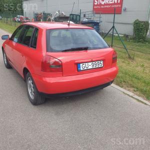 Sarkans Audi A3 1999 Rīga, ar dzinēja tilpumu 1.80 L un nobraukumu 322 tūkst. km par 2500 €, foto 3 vietnē AUTOMOTO.COM.LV