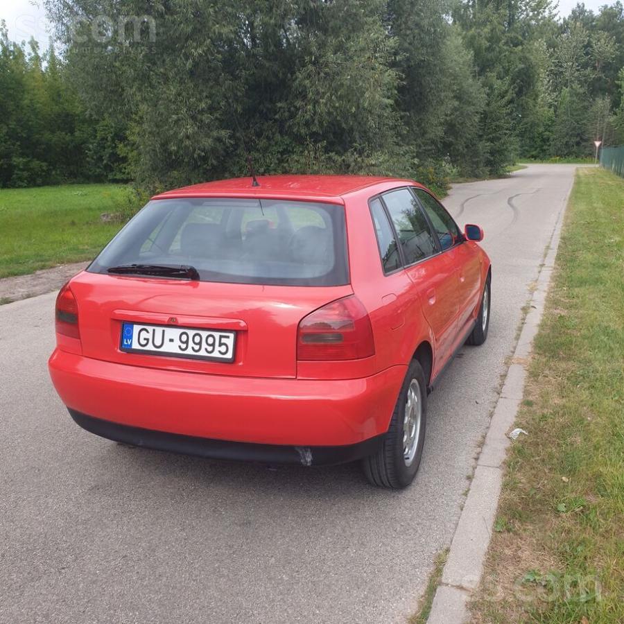 Sarkans Audi A3 1999 Rīga, ar dzinēja tilpumu 1.80 L un nobraukumu 322 tūkst. km par 2500 €, foto 4 vietnē AUTOMOTO.COM.LV
