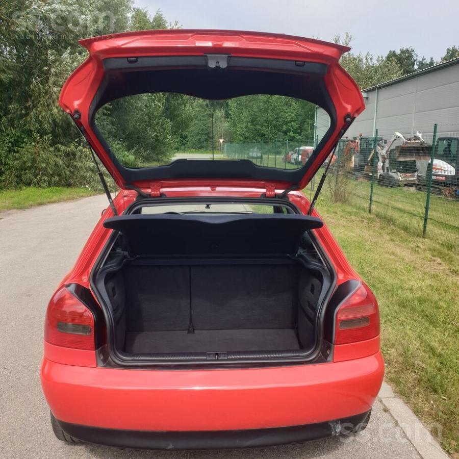 Sarkans Audi A3 1999 Rīga, ar dzinēja tilpumu 1.80 L un nobraukumu 322 tūkst. km par 2500 €, foto 8 vietnē AUTOMOTO.COM.LV