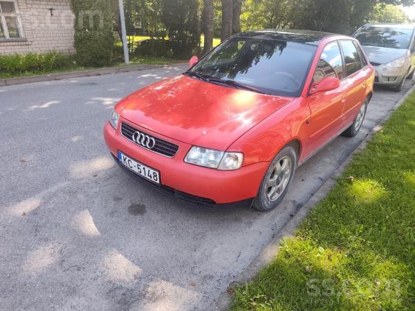 Red Audi A3 2000 in Balvi, with an engine capacity of 1.90 L and mileage of 440 thousand km for 1360 €, photo 1 on AUTOMOTO.COM.LV