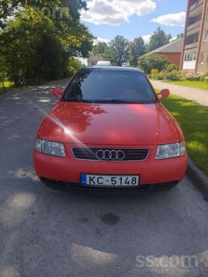 Red Audi A3 2000 in Balvi, with an engine capacity of 1.90 L and mileage of 440 thousand km for 1360 €, photo 3 on AUTOMOTO.COM.LV