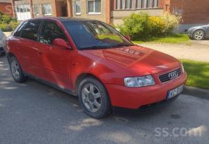 Red Audi A3 2000 in Balvi, with an engine capacity of 1.90 L and mileage of 440 thousand km for 1360 €, photo 4 on AUTOMOTO.COM.LV