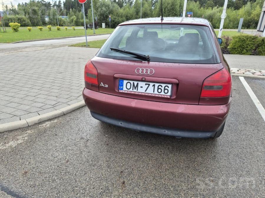 Красный Ауди А3 2000 в Елгава, объемом двигателя 1.60 л и пробегом 267 тыс. км за 950 €, фото 5 на AUTOMOTO.COM.LV