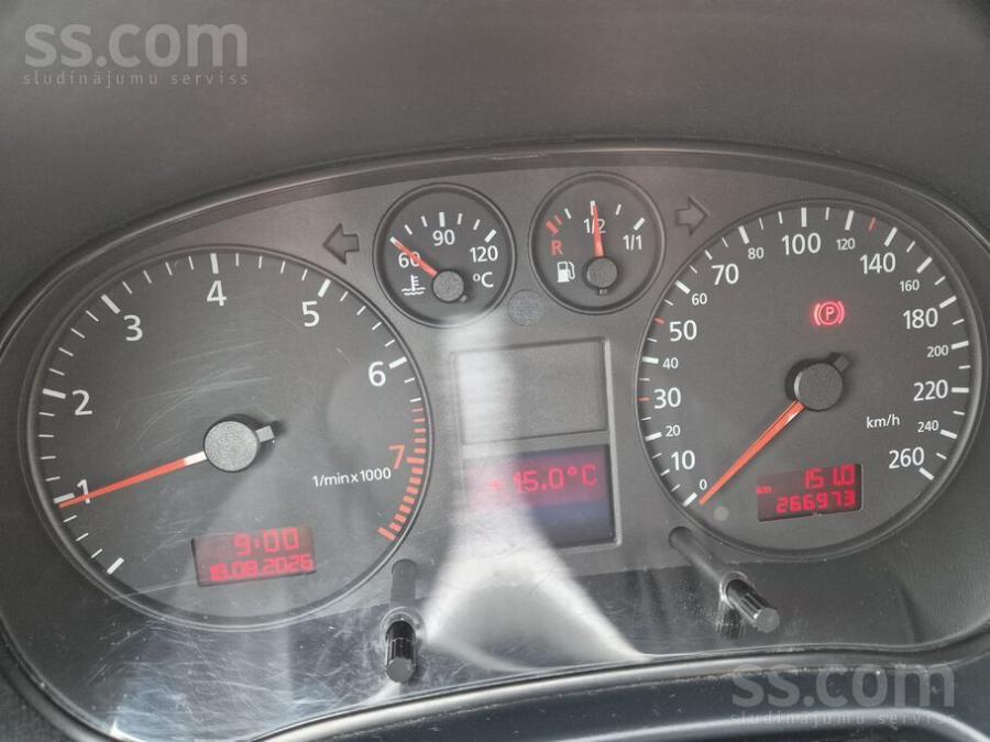 Красный Ауди А3 2000 в Елгава, объемом двигателя 1.60 л и пробегом 267 тыс. км за 950 €, фото 9 на AUTOMOTO.COM.LV