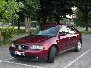 Красный Ауди А3 2001 в Рига, объемом двигателя 1.60 л и пробегом 291 тыс. км за 1550 €, фото  на AUTOMOTO.COM.LV