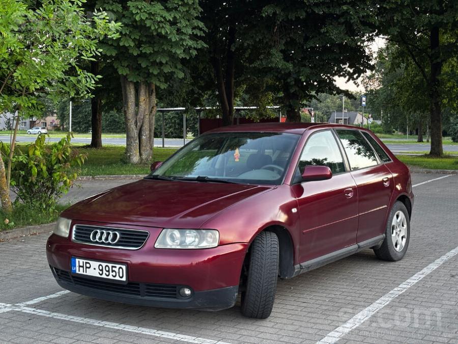 Красный Ауди А3 2001 в Рига, объемом двигателя 1.60 л и пробегом 291 тыс. км за 1550 €, фото 1 на AUTOMOTO.COM.LV