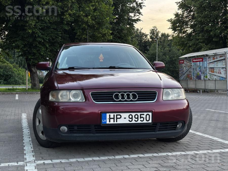 Красный Ауди А3 2001 в Рига, объемом двигателя 1.60 л и пробегом 291 тыс. км за 1550 €, фото 3 на AUTOMOTO.COM.LV