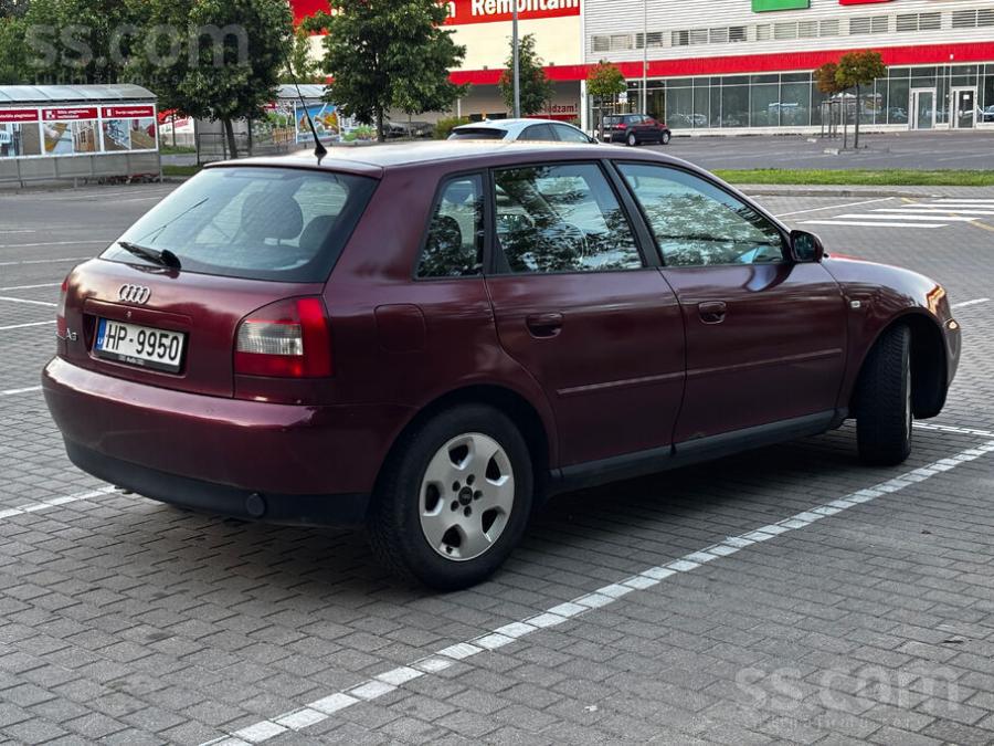 Красный Ауди А3 2001 в Рига, объемом двигателя 1.60 л и пробегом 291 тыс. км за 1550 €, фото 5 на AUTOMOTO.COM.LV