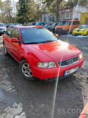 Red Audi A3 2002 in Riga, with an engine capacity of 1.60 L and mileage of 285 thousand km for 1200 €, photo 13 on AUTOMOTO.COM.LV