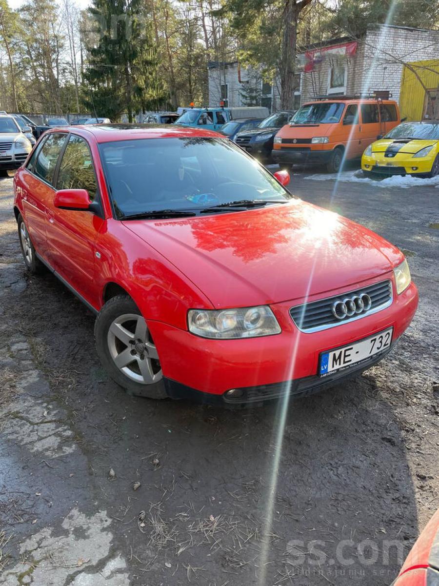 Red Audi A3 2002 in Riga, with an engine capacity of 1.60 L and mileage of 285 thousand km for 1200 €, photo 13 on AUTOMOTO.COM.LV