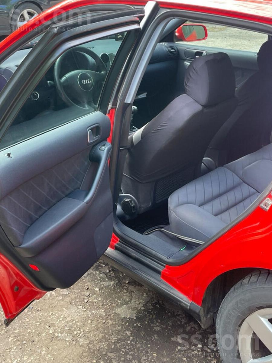 Red Audi A3 2002 in Riga, with an engine capacity of 1.60 L and mileage of 285 thousand km for 1200 €, photo 14 on AUTOMOTO.COM.LV