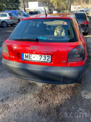 Red Audi A3 2002 in Riga, with an engine capacity of 1.60 L and mileage of 285 thousand km for 1200 €, photo 17 on AUTOMOTO.COM.LV