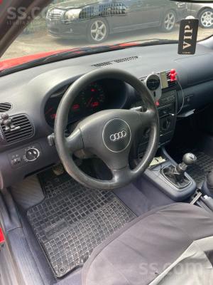 Red Audi A3 2002 in Riga, with an engine capacity of 1.60 L and mileage of 285 thousand km for 1200 €, photo 23 on AUTOMOTO.COM.LV