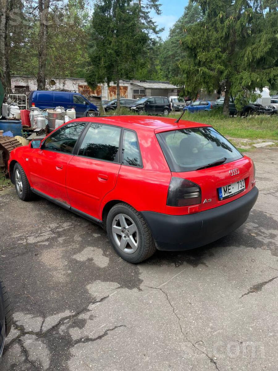 Red Audi A3 2002 in Riga, with an engine capacity of 1.60 L and mileage of 285 thousand km for 1200 €, photo 24 on AUTOMOTO.COM.LV
