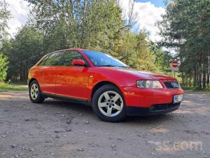 Red Audi A3 2002 in Riga, with an engine capacity of 1.60 L and mileage of 284 thousand km for 1000 €, photo  on AUTOMOTO.COM.LV