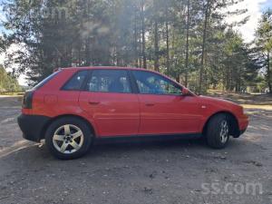 Red Audi A3 2002 in Riga, with an engine capacity of 1.60 L and mileage of 284 thousand km for 1000 €, photo 3 on AUTOMOTO.COM.LV