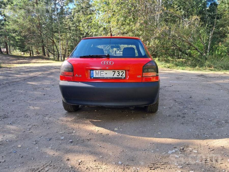 Red Audi A3 2002 in Riga, with an engine capacity of 1.60 L and mileage of 284 thousand km for 1000 €, photo 5 on AUTOMOTO.COM.LV
