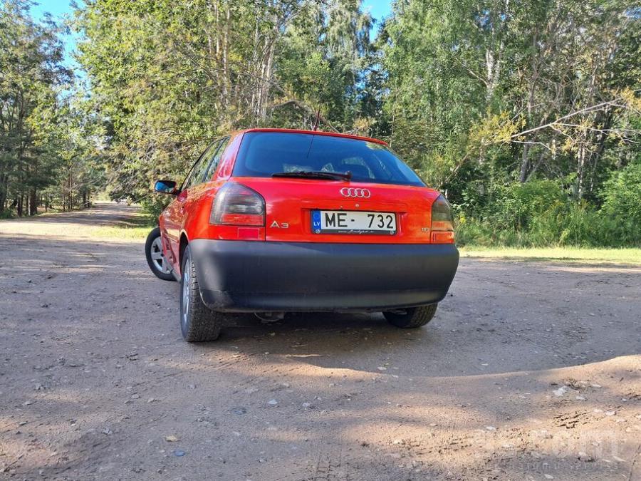 Red Audi A3 2002 in Riga, with an engine capacity of 1.60 L and mileage of 284 thousand km for 1000 €, photo 6 on AUTOMOTO.COM.LV