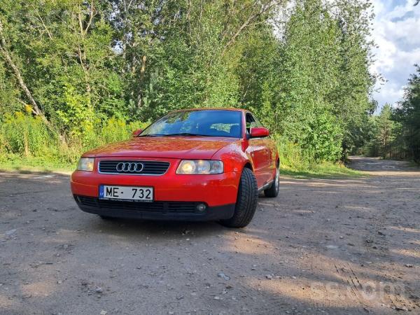 Sarkans Audi A3 2002 Rīga, ar dzinēja tilpumu 1.60 L un nobraukumu 284 tūkst. km par 1000 €, foto 6 vietnē AUTOMOTO.COM.LV