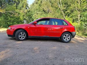 Red Audi A3 2002 in Riga, with an engine capacity of 1.60 L and mileage of 284 thousand km for 1000 €, photo 8 on AUTOMOTO.COM.LV