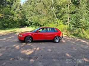 Red Audi A3 2002 in Riga, with an engine capacity of 1.60 L and mileage of 284 thousand km for 1000 €, photo 9 on AUTOMOTO.COM.LV
