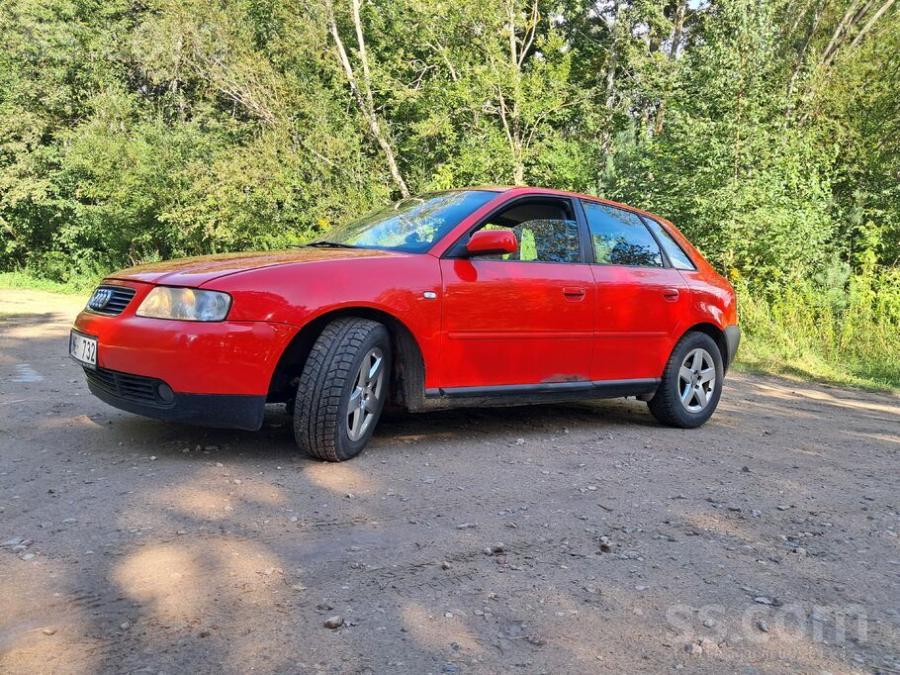 Red Audi A3 2002 in Riga, with an engine capacity of 1.60 L and mileage of 284 thousand km for 1000 €, photo 10 on AUTOMOTO.COM.LV