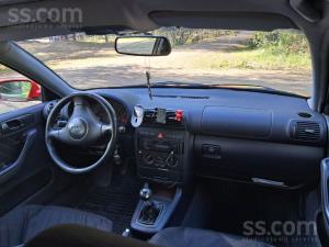 Red Audi A3 2002 in Riga, with an engine capacity of 1.60 L and mileage of 284 thousand km for 1000 €, photo 11 on AUTOMOTO.COM.LV