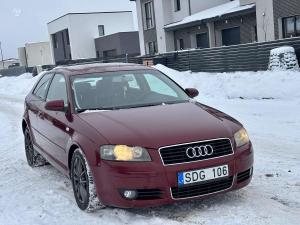 Sarkans Audi A3 2003 Viļņa, ar dzinēja tilpumu 2.00 L un nobraukumu 370 tūkst. km par 1400 €, foto 7 vietnē AUTOMOTO.COM.LV