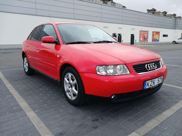 Sarkans Audi A3 2003 Kauņa, ar dzinēja tilpumu 1.90 L un nobraukumu 287 tūkst. km par 2100 €, foto 2 vietnē AUTOMOTO.COM.LV