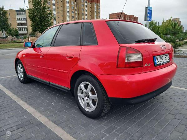 Sarkans Audi A3 2003 Kauņa, ar dzinēja tilpumu 1.90 L un nobraukumu 287 tūkst. km par 2100 €, foto 4 vietnē AUTOMOTO.COM.LV