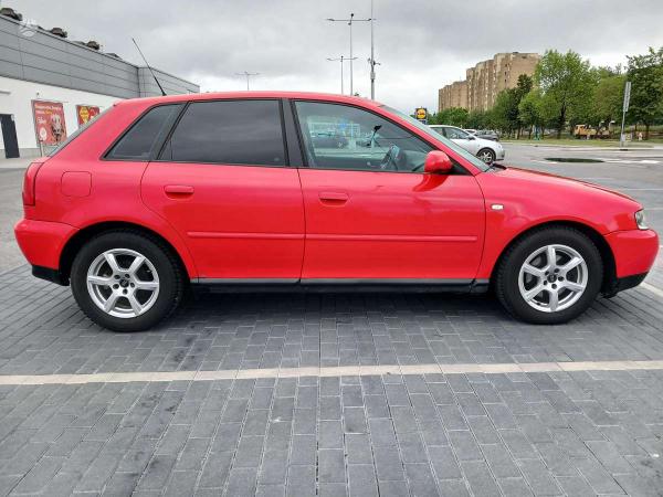 Sarkans Audi A3 2003 Kauņa, ar dzinēja tilpumu 1.90 L un nobraukumu 287 tūkst. km par 2100 €, foto 8 vietnē AUTOMOTO.COM.LV