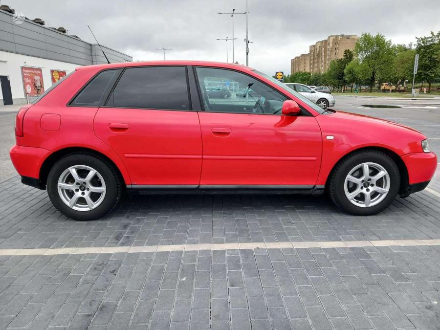 Sarkans Audi A3 2003 Kauņa, ar dzinēja tilpumu 1.90 L un nobraukumu 287 tūkst. km par 2100 €, foto 9 vietnē AUTOMOTO.COM.LV