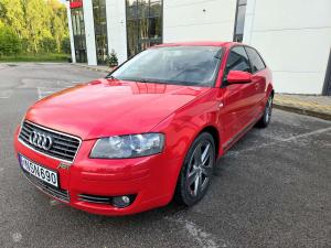 Red Audi A3 2003 in Kaunas, with an engine capacity of 1.97 L and mileage of 367 thousand km for 1250 €, photo  on AUTOMOTO.COM.LV
