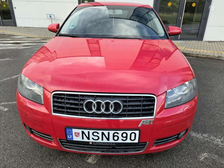 Sarkans Audi A3 2003 Kauņa, ar dzinēja tilpumu 1.97 L un nobraukumu 367 tūkst. km par 1250 €, foto 5 vietnē AUTOMOTO.COM.LV